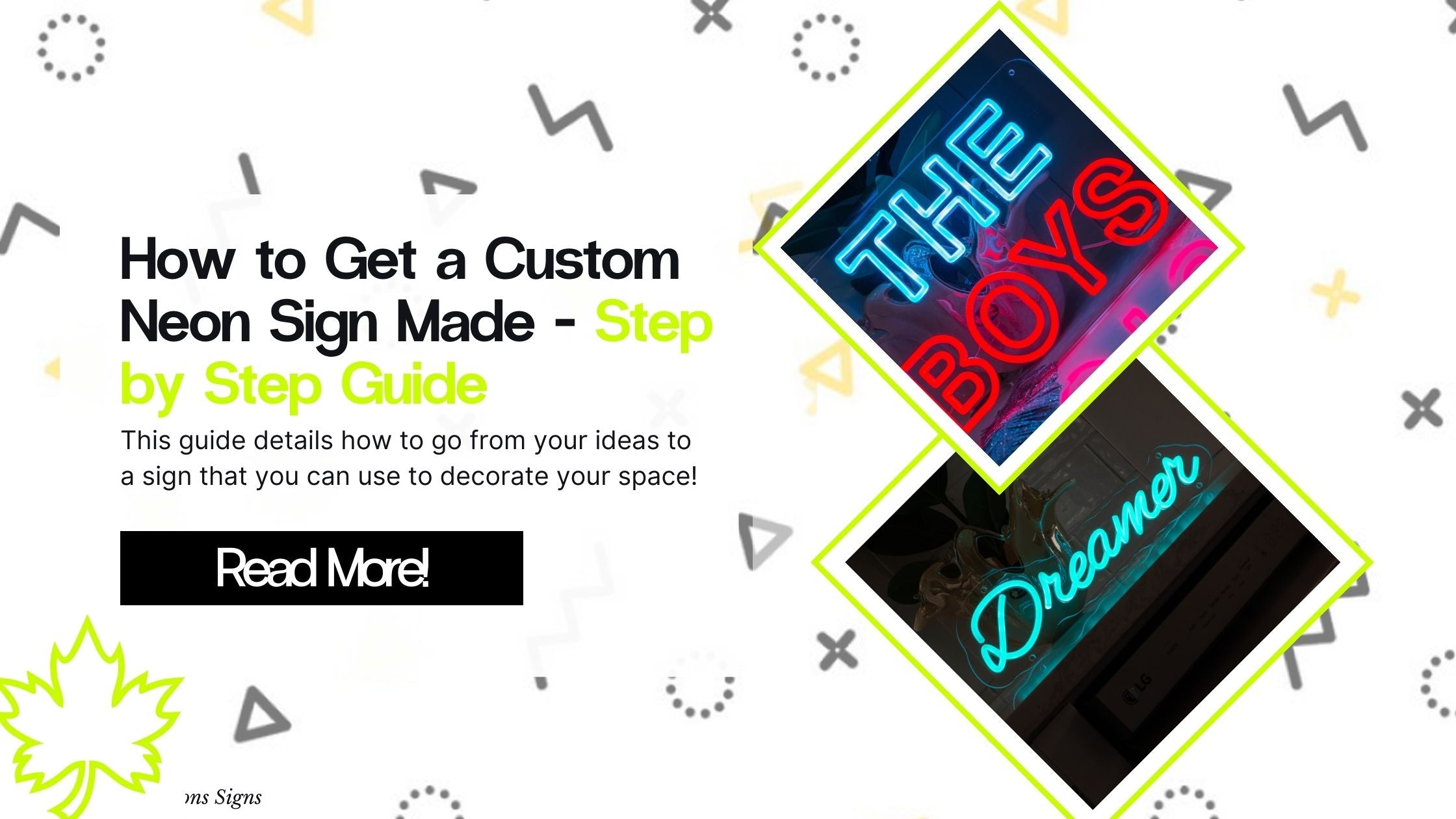 How to Get a Custom Neon Sign Made - Step by Step Guide – EasyNeonSigns
