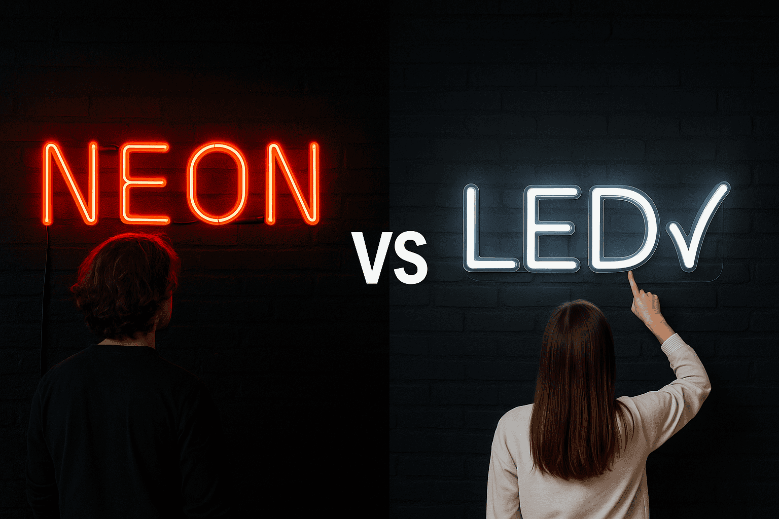 LED vs Traditional Neon Signs: Key Differences Explained ...